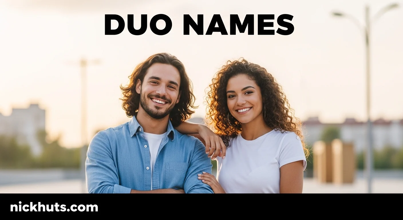 370+ Best Duo Names to Make Your Pair Stand Out Online (2026)